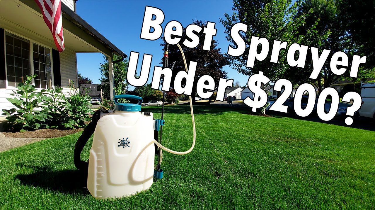 The Best Sprayer Under $200? - SprayMate Battery Powered Backpack Sprayer