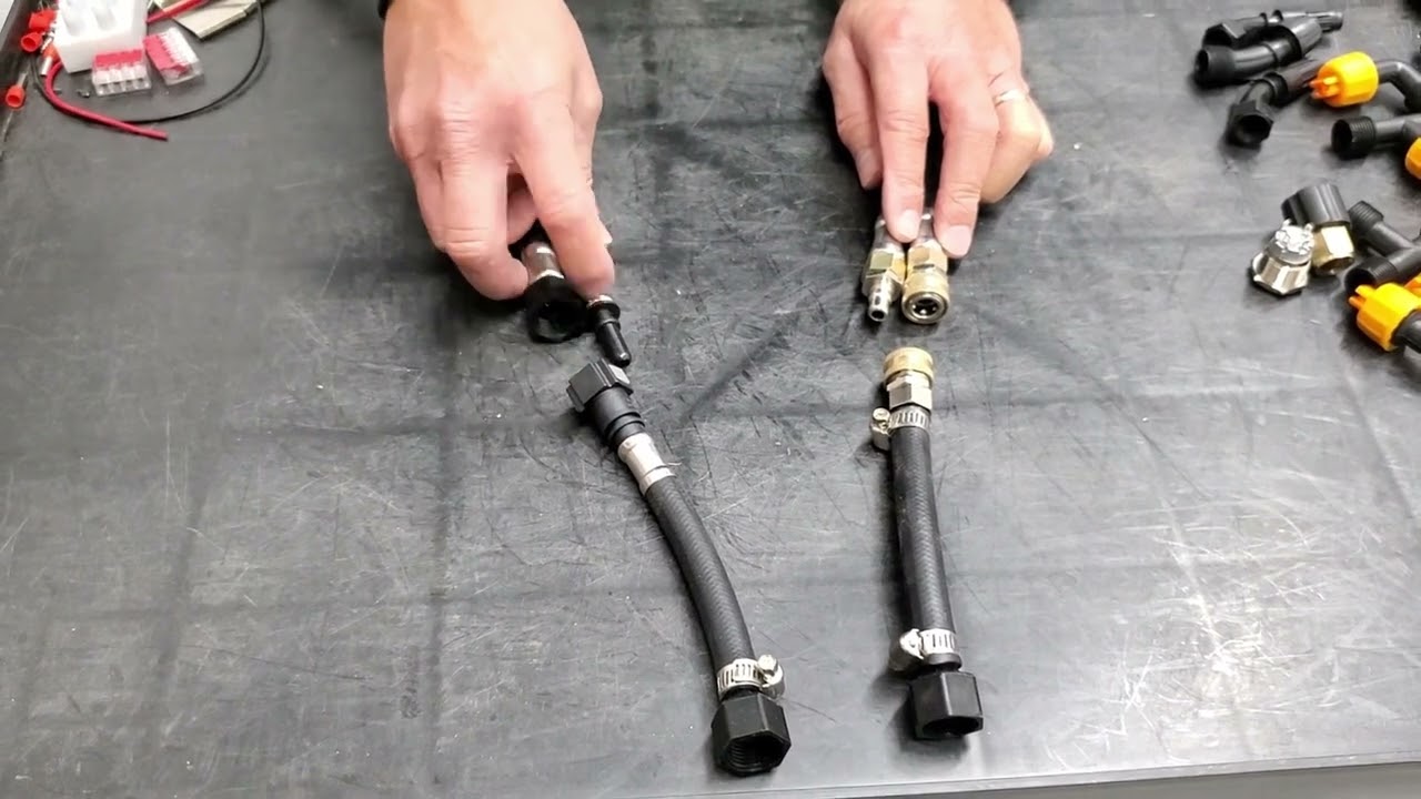 100% Brass QR Hose Kit version 2